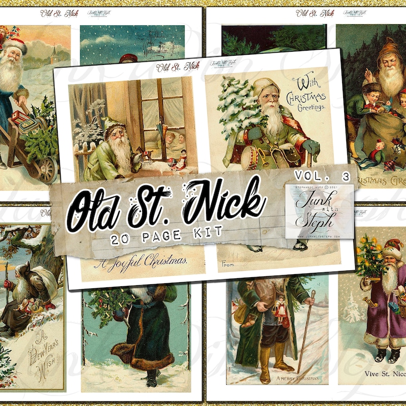 Old Saint Nick - Etsy