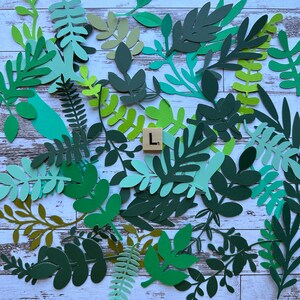 Leaves and Vines Paper Cutouts Card Making Leaf - Etsy