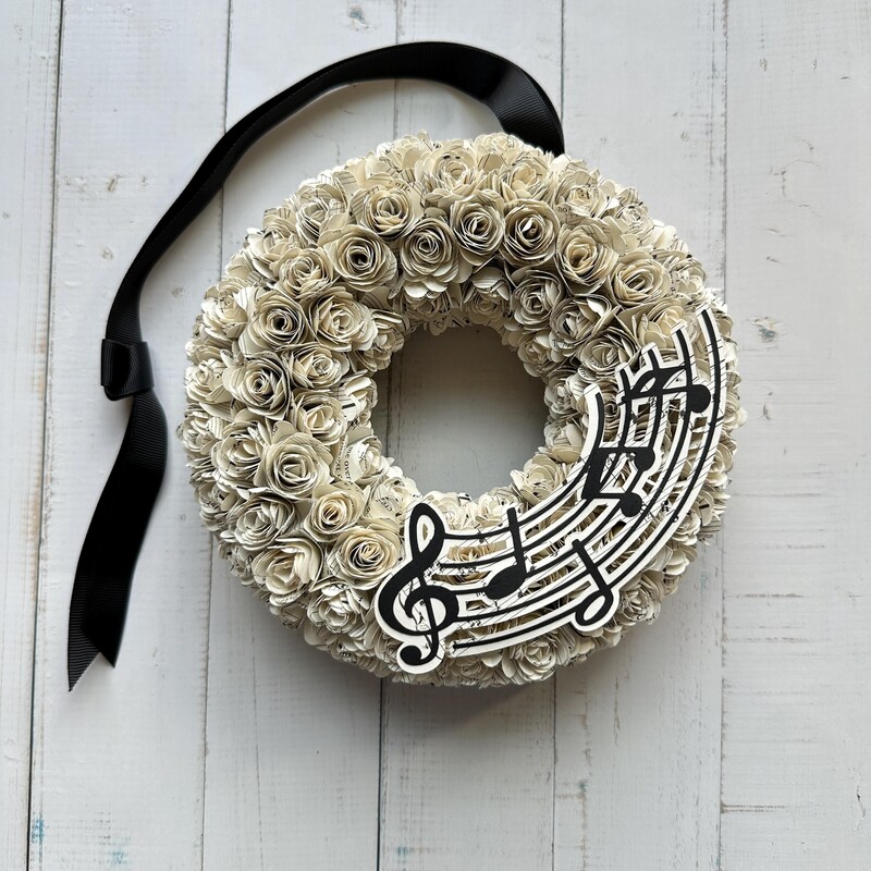 Music Wreath - Etsy