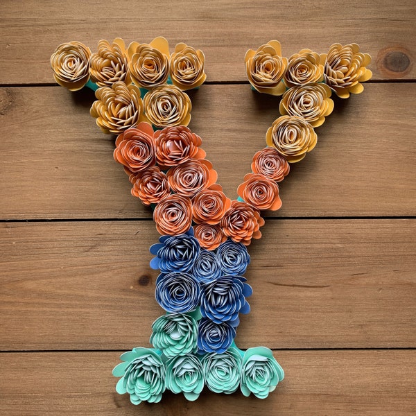 Monogram Letter Y - Etsy