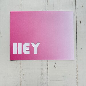 Hello Cards - Set of 6 - Blank Inside - Hello - Hi-ya - Howdy - Wave ...