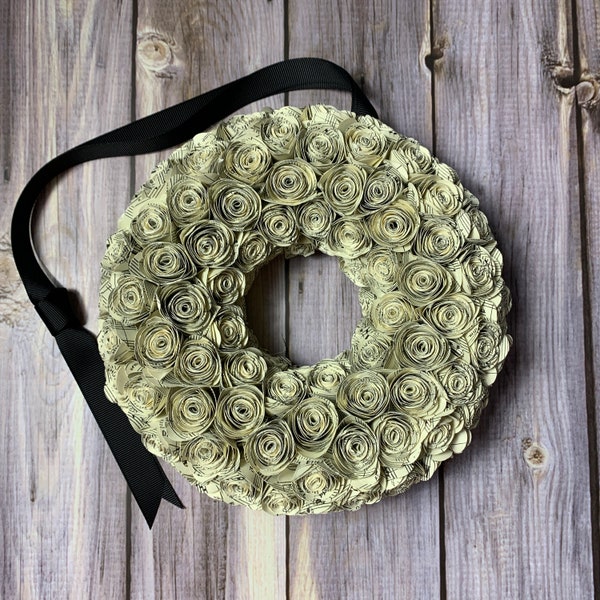 Music Wreath - Etsy