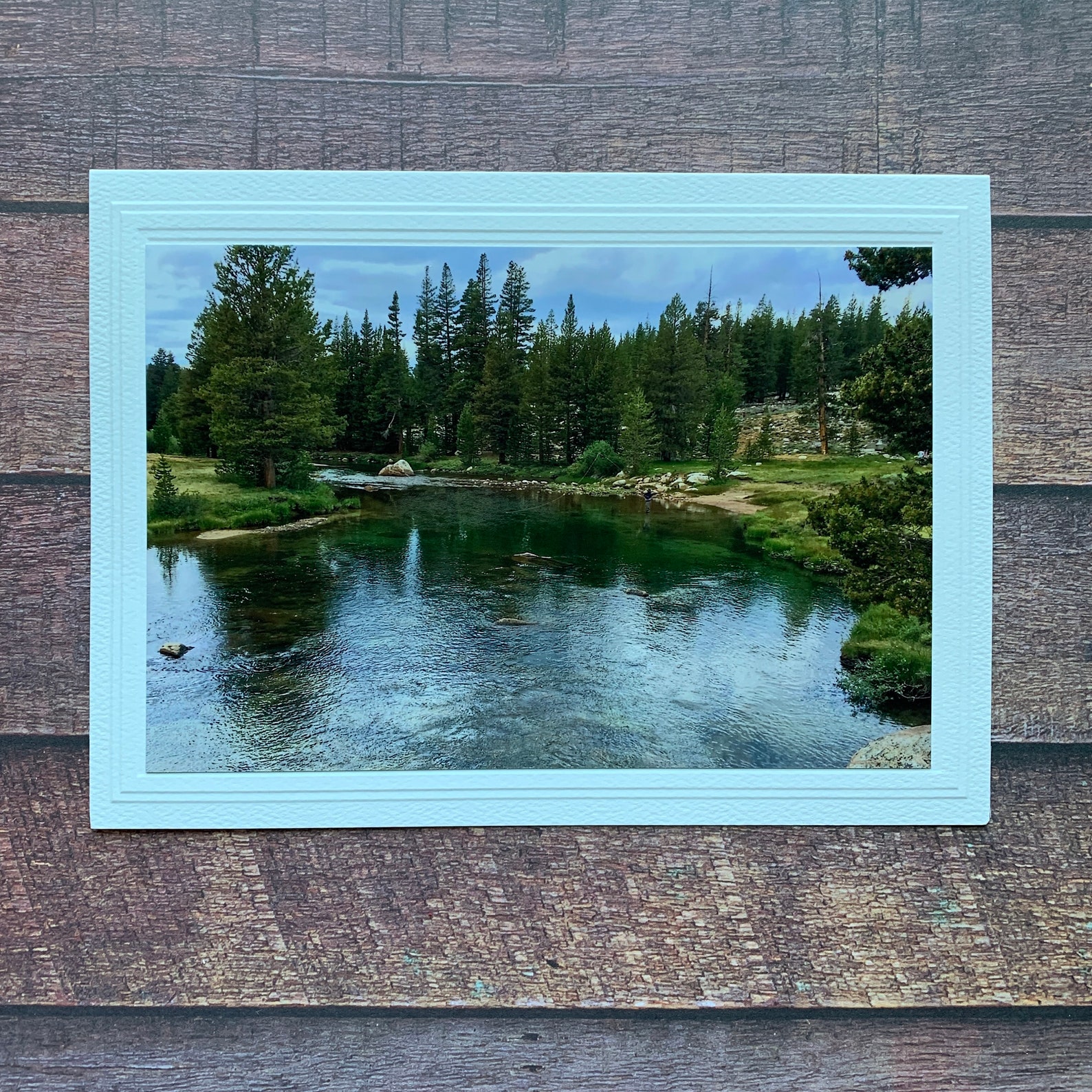 Water Photo Cards Pond Lake Mountains Set of 4 Note - Etsy