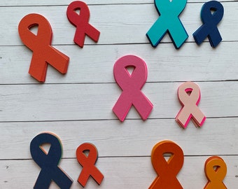 Pink Ribbon Cutouts - Etsy