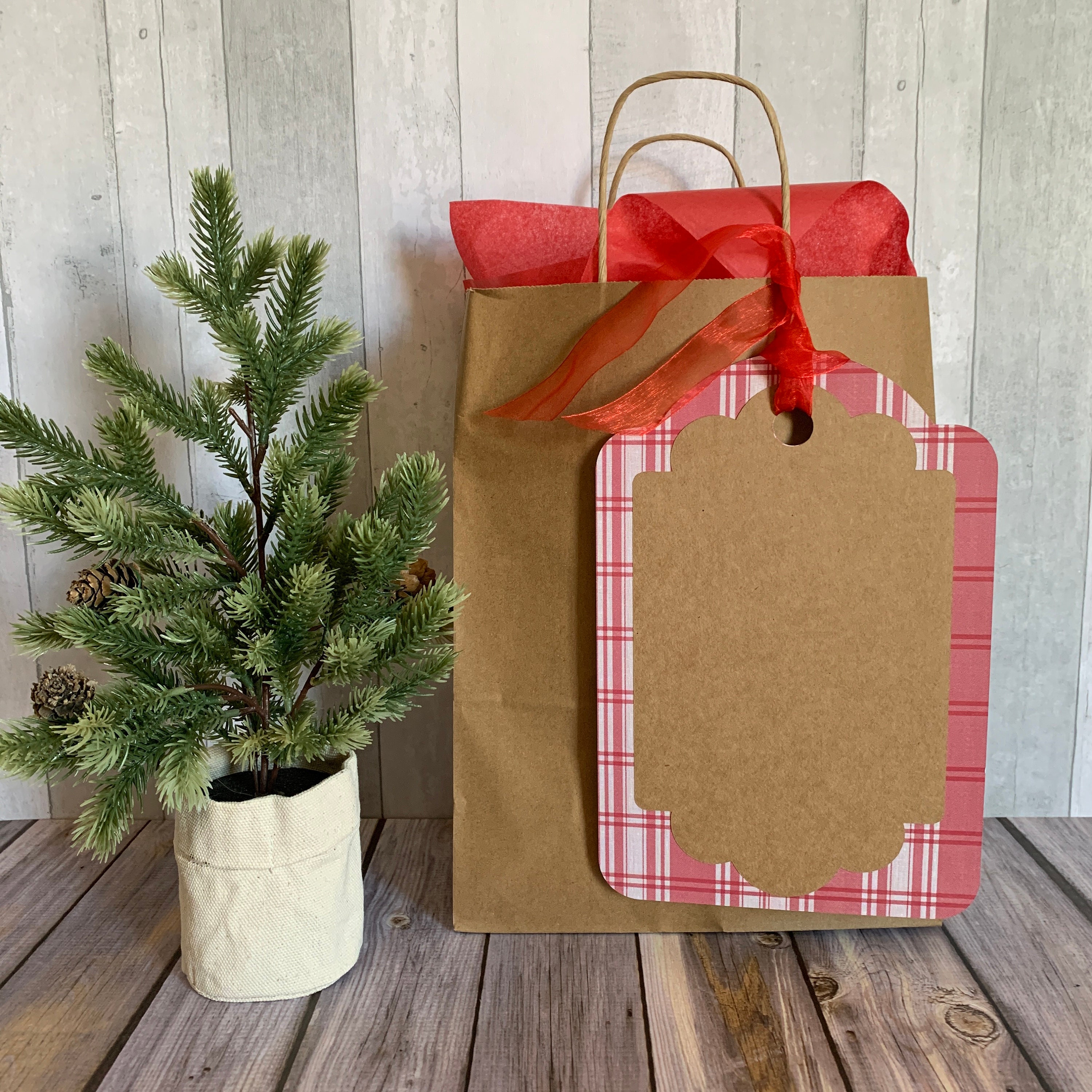 Large Holiday Gift Tags Template - Etsy