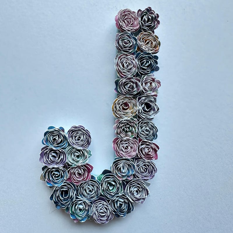 Letter J Monogram - Etsy