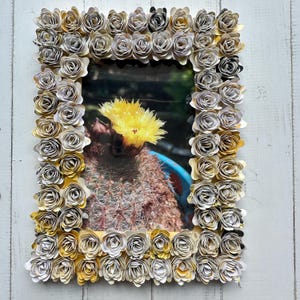 Flowered Photo Frames - Rolled Paper Flower Designs - Etsy