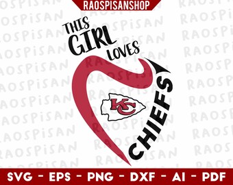 Kansas city chiefs svg | Etsy