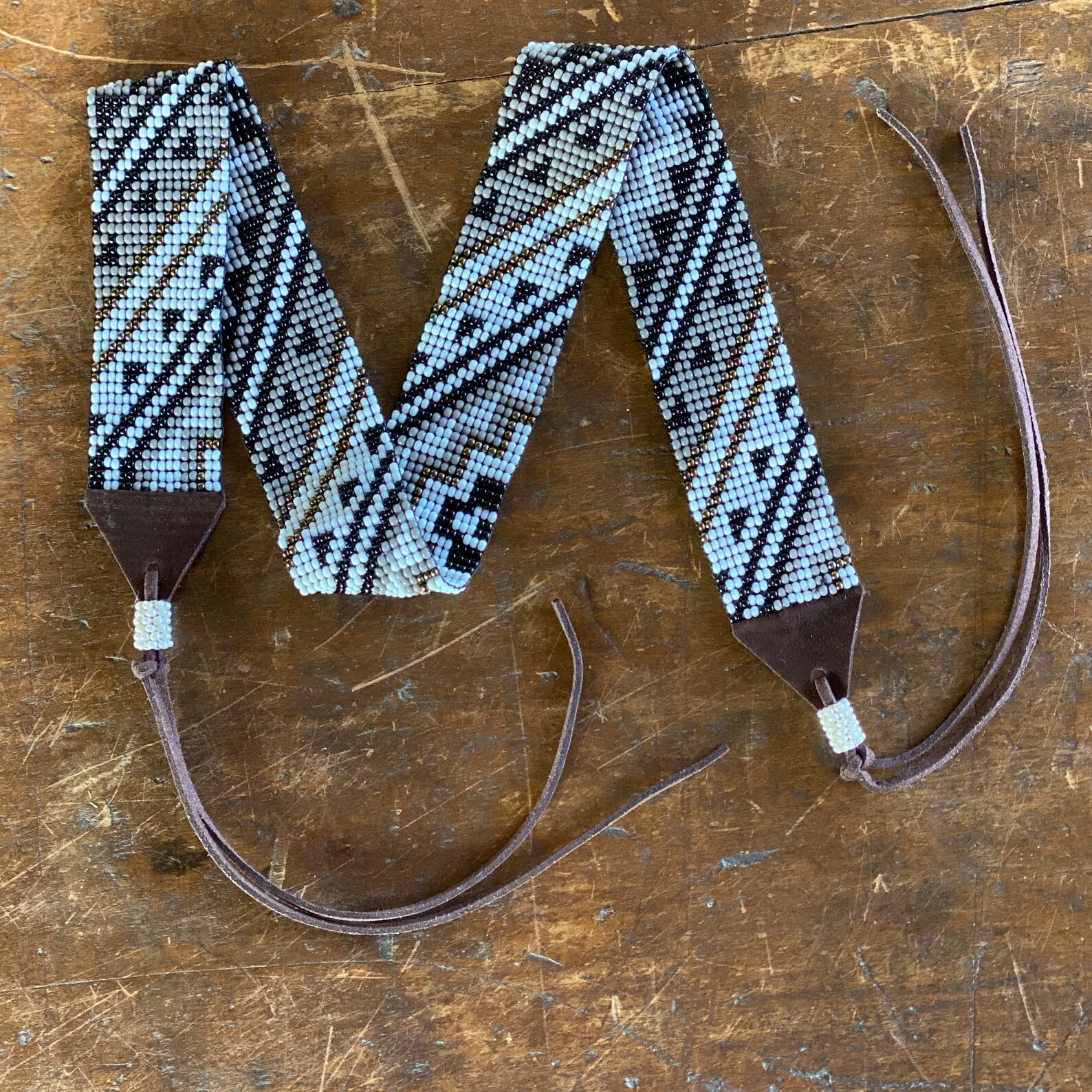 Beaded Hat Band 1 1/4 Inch Wide Hatband Hat Accessory - Etsy