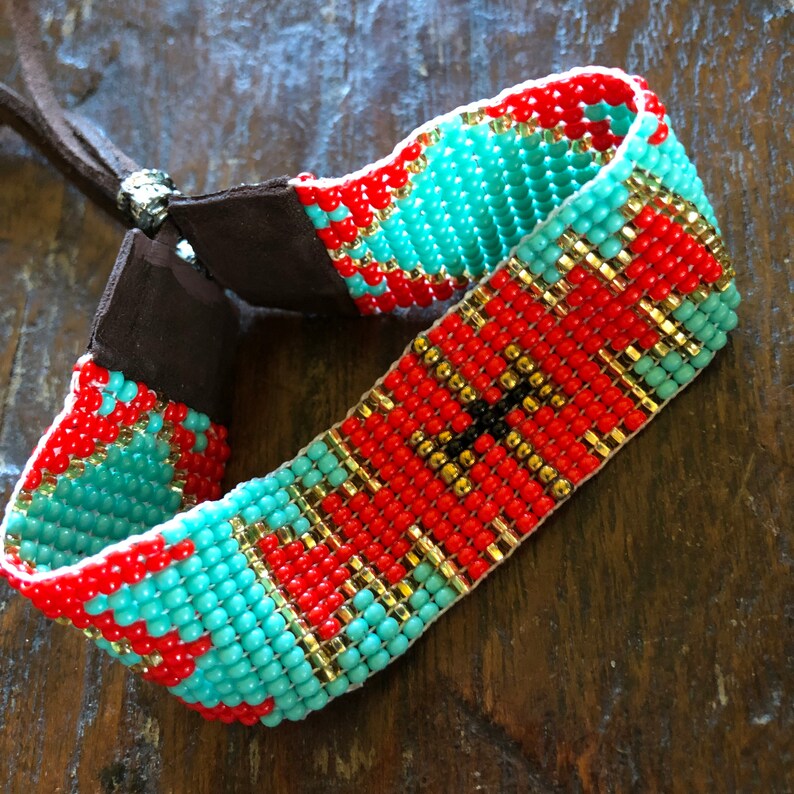 Friendship Bracelet Southwestern Pattern Stacking Bracelets - Etsy