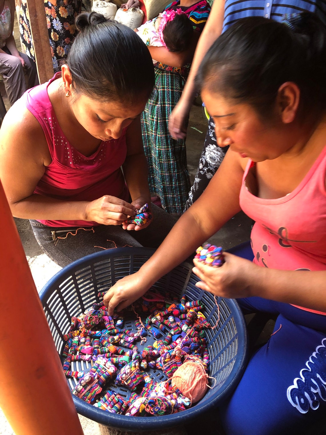 6 Boys and 6 Girl Fine Worry Dolls Handmade Doll Collection | Etsy