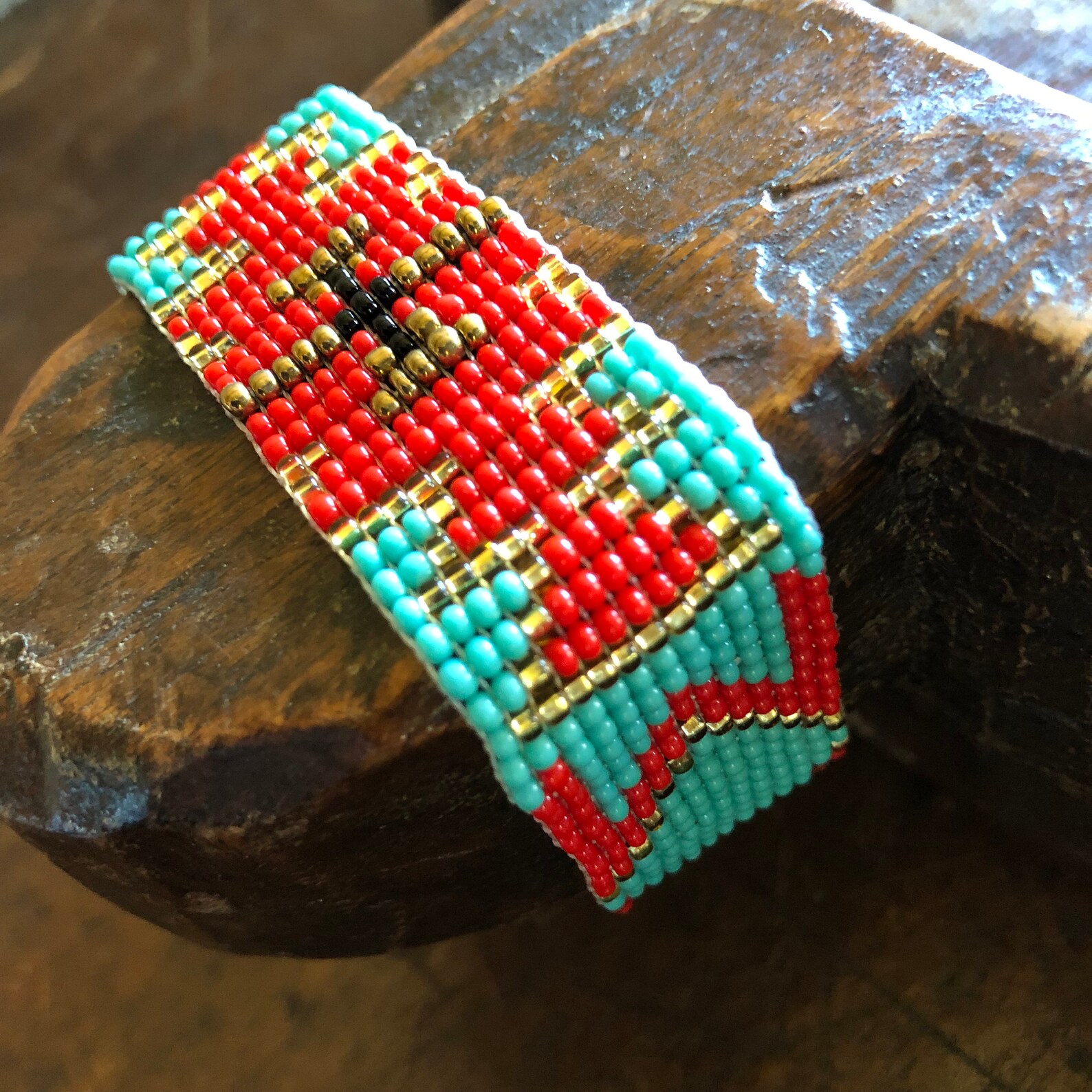 Friendship Bracelet Southwestern Pattern Stacking Bracelets - Etsy