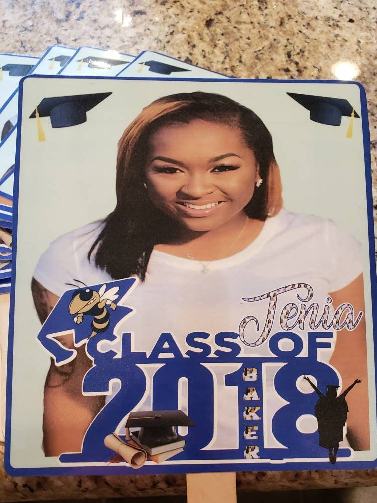 Graduation Hand Fan - Etsy
