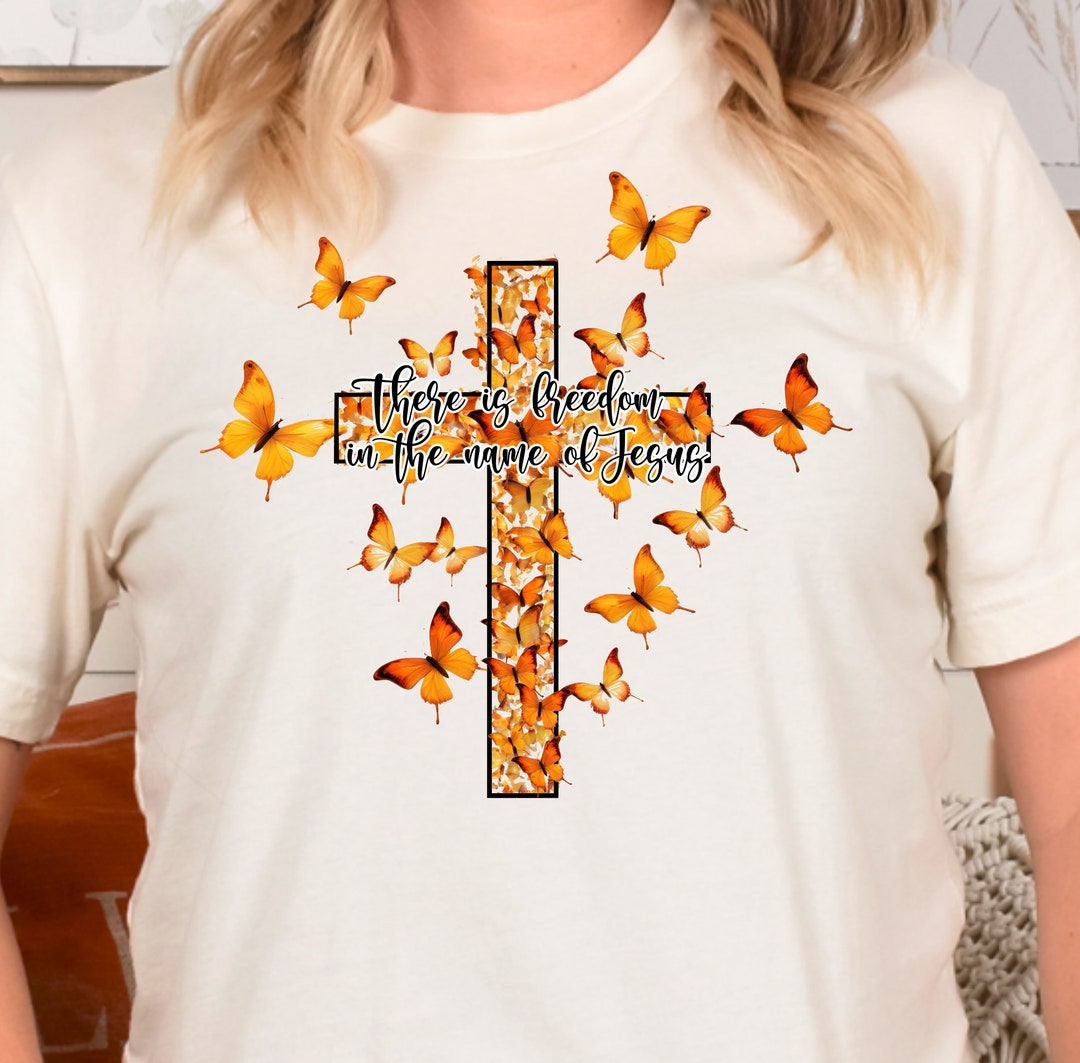 Freedom Butterfly Cross - Etsy