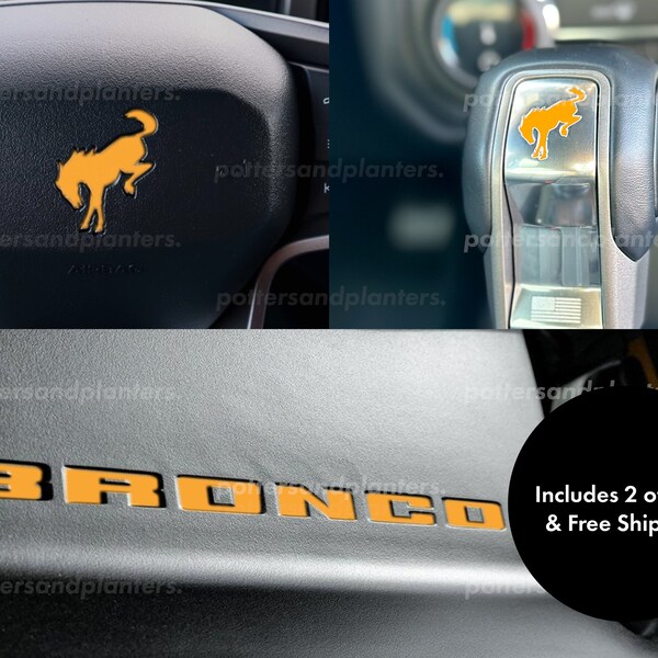 Ford Bronco Sport Emblem Overlay - Etsy