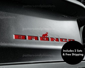 Ford Bronco Dashboard Decal - Etsy