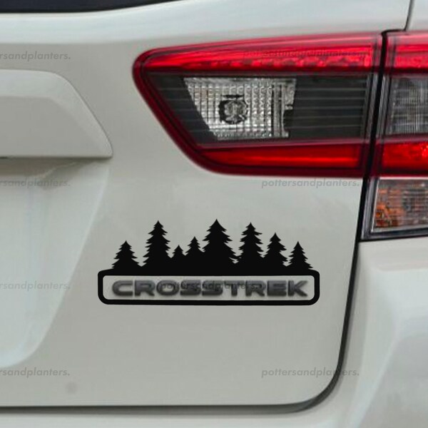 Subaru Crosstrek Rear Window Decals - Etsy