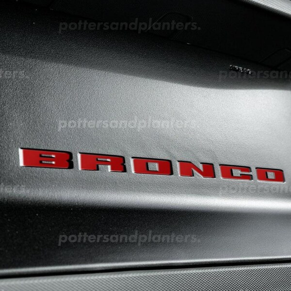 Bronco Dashboard Inlay - Etsy