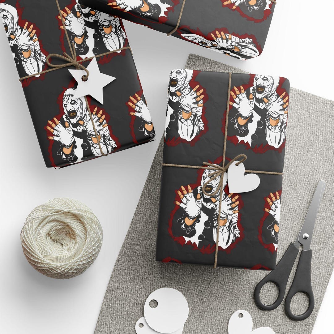 Art the Clown Terrifier Wrapping Papers - Etsy