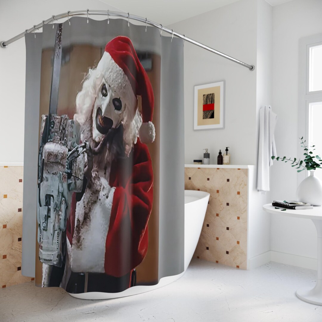 Terrifier Art the Clown Shower Curtains - Etsy