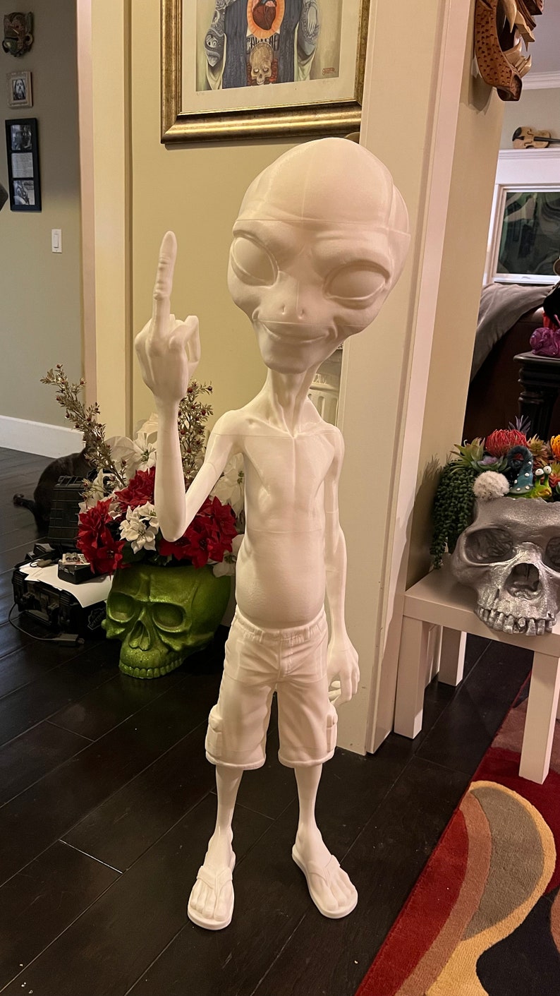 Paul the Alien Lifesize Replica DIY Statue - Etsy