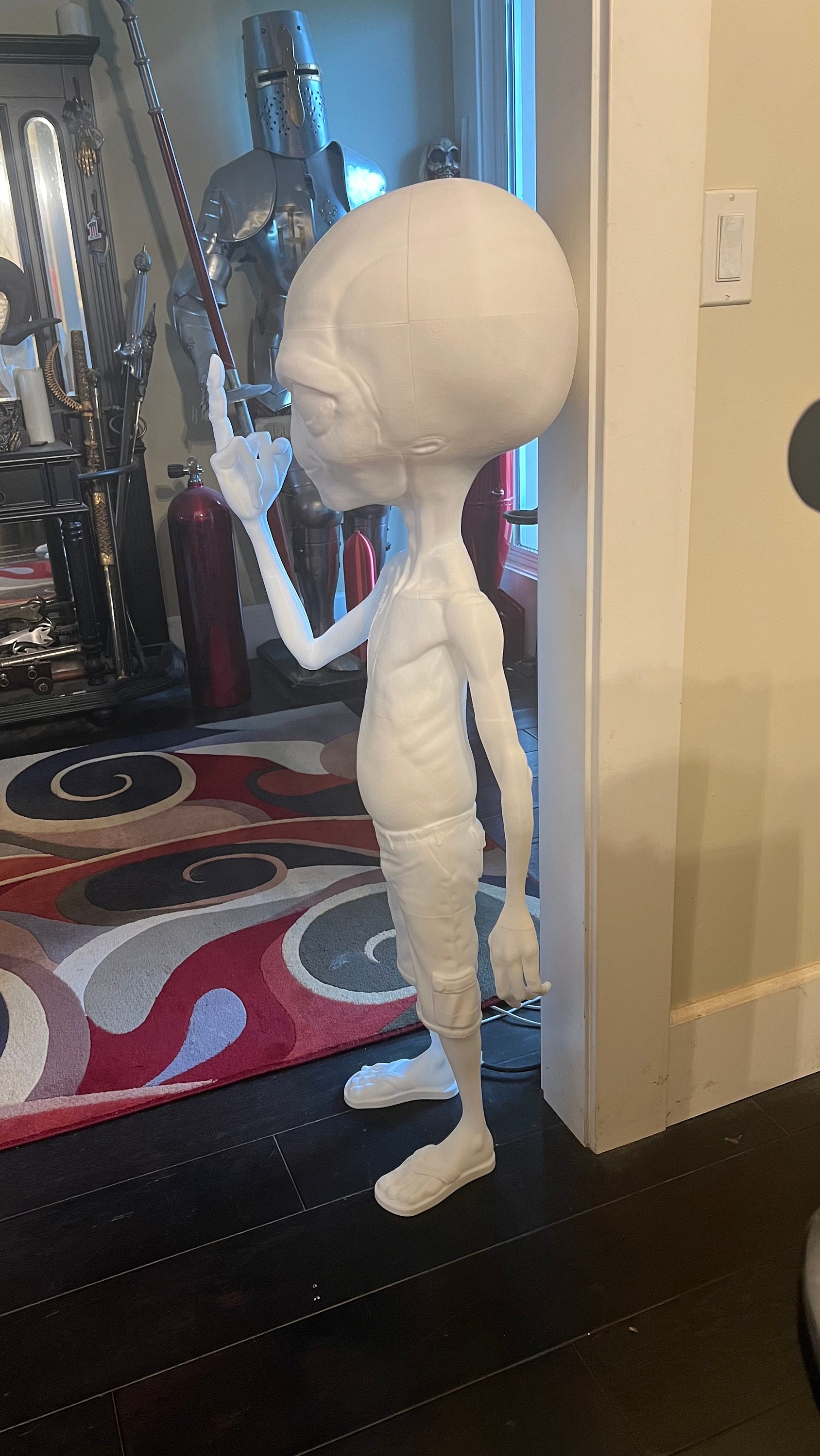 Paul the Alien Lifesize Replica DIY Statue - Etsy