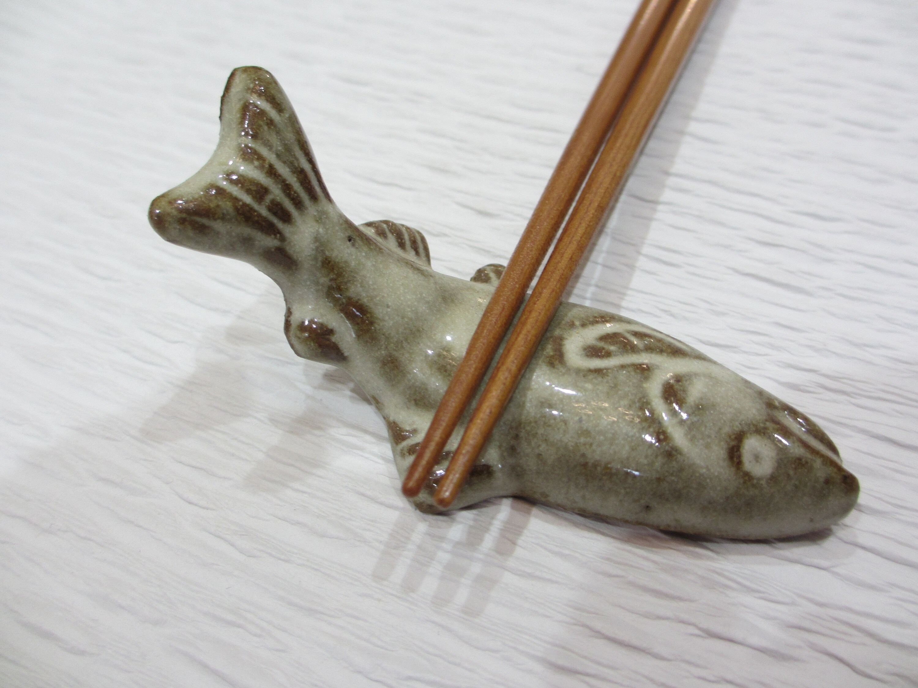 NO.137 Japanese vintage fish chopstick rest | Etsy