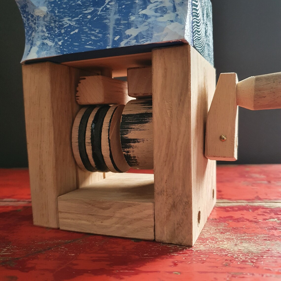 Nautical Boat Automaton Mechanical Kinetic Art Reclaimed - Etsy