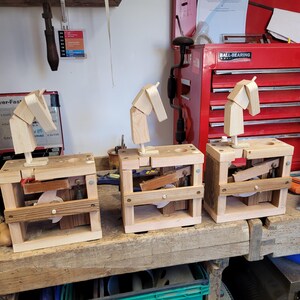 Golfing Automaton, Mechanical Kinetic Art, Reclaimed Recycled Pallet ...