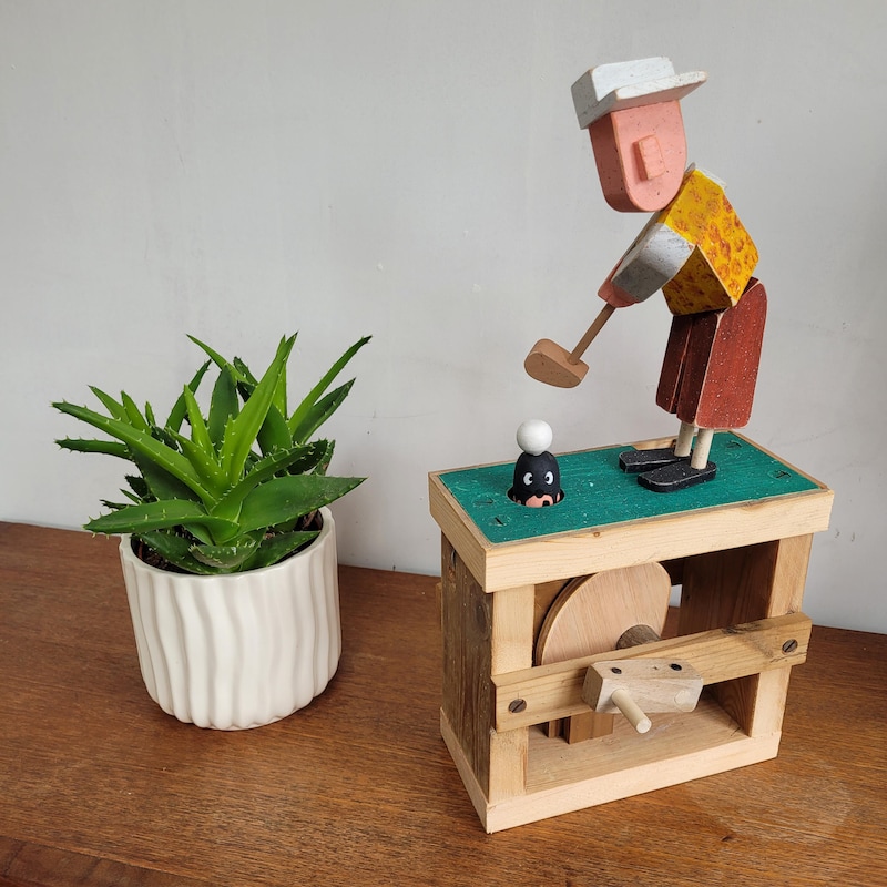 Wooden Automata - Etsy