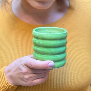 Wave Shape Multi Color Coffee Tea Mug | Handmade Ceramic Cups ...