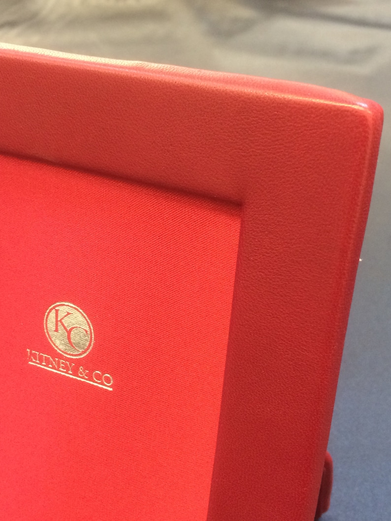 Handmade Leather Picture Frame - Photo Frame by Kitney & Co - Etsy