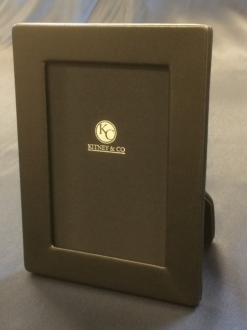 Handmade Leather Picture Frame - Photo Frame by Kitney & Co - Etsy