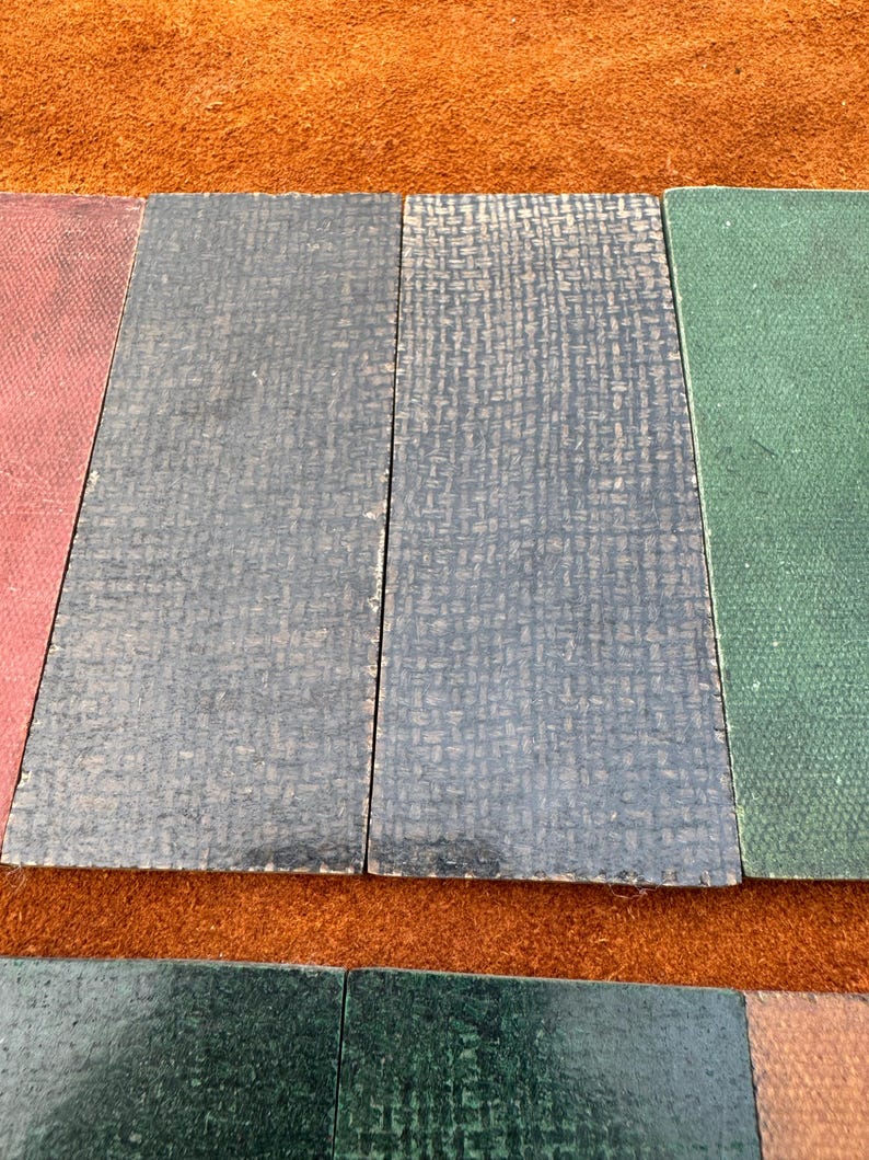 5”x2” Micarta Scales for Knife Making and Other Crafts, 20 Random Color ...
