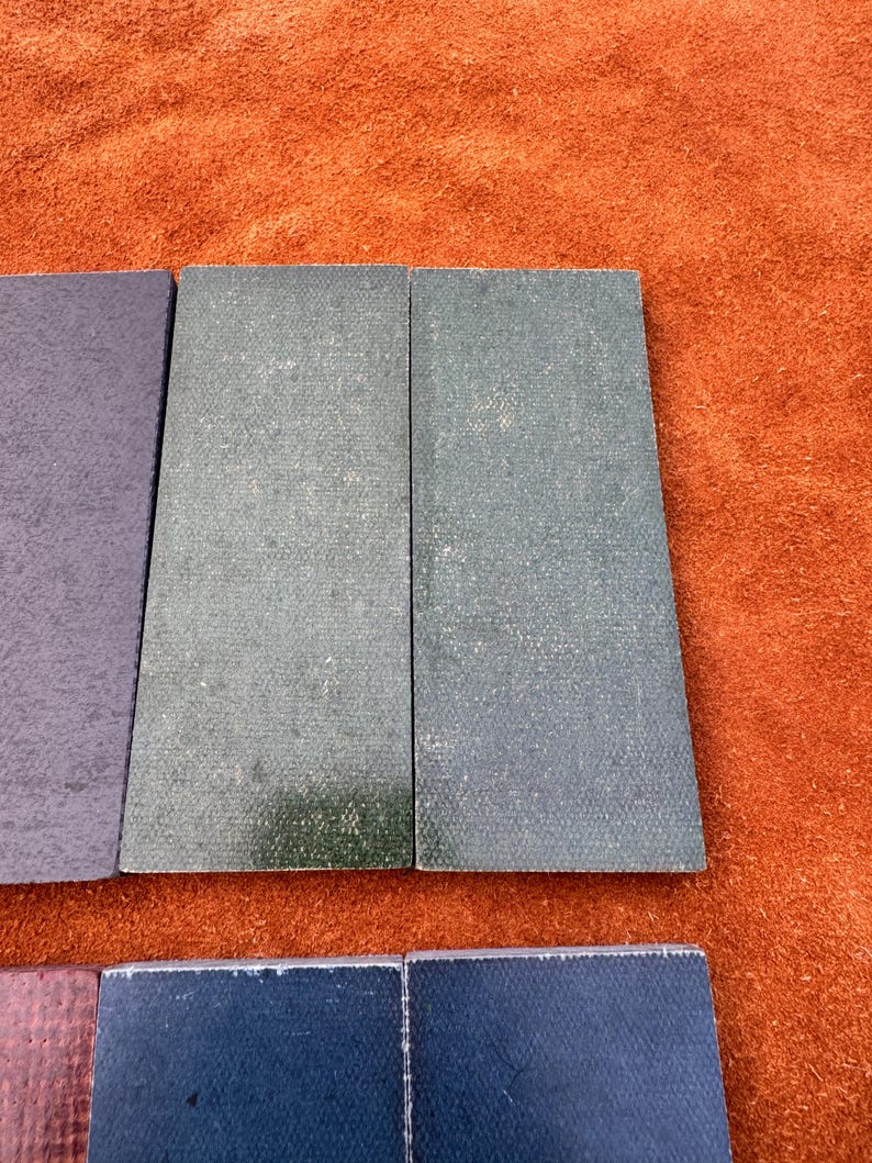 5”x2” Micarta Scales for Knife Making and Other Crafts, 20 Random Color ...