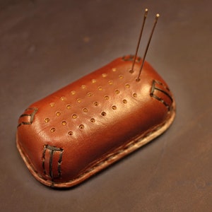 Leather Pattern.needle Pad Pattern Pdf+video Tutorial - Etsy