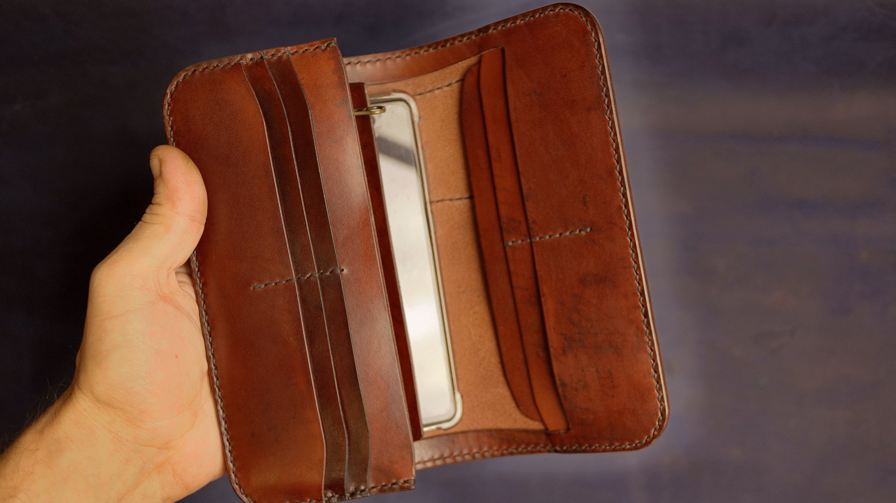 Long wallet pattern. Biker Wallet pattern pdf.Biker wallet | Etsy