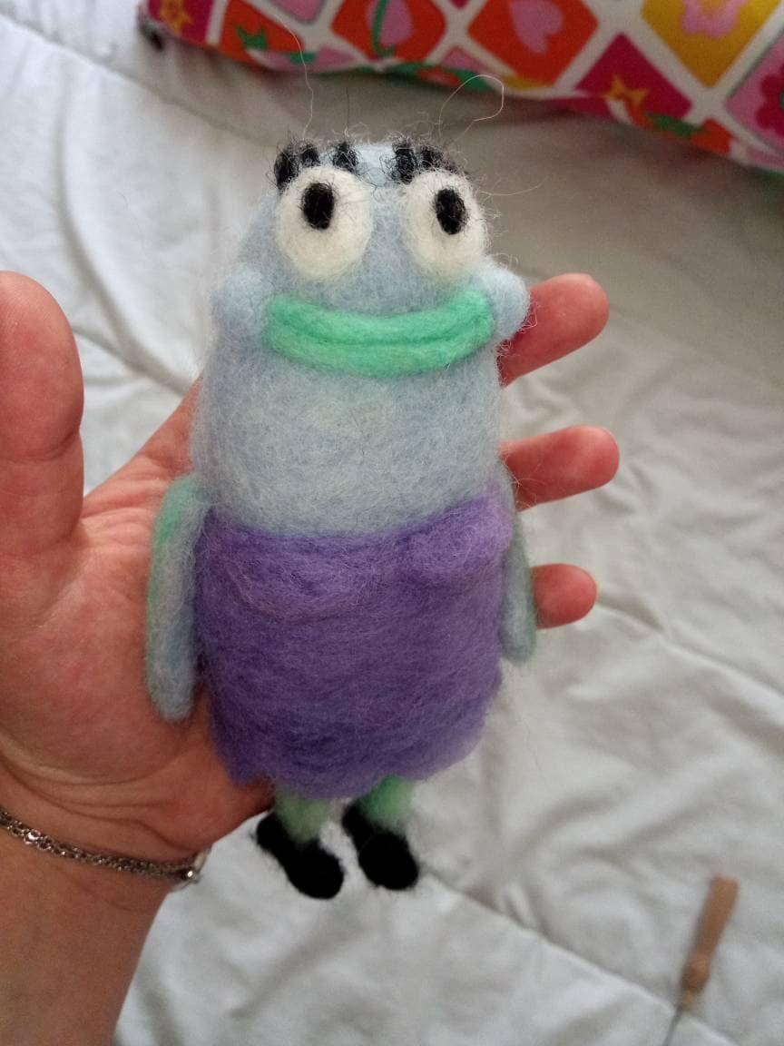 Abigail Marge Spongebob Needle Felted Plush - Etsy