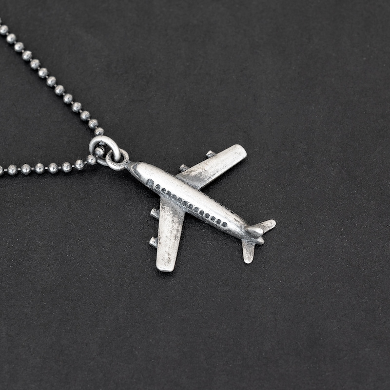 Airplane Necklace - Etsy