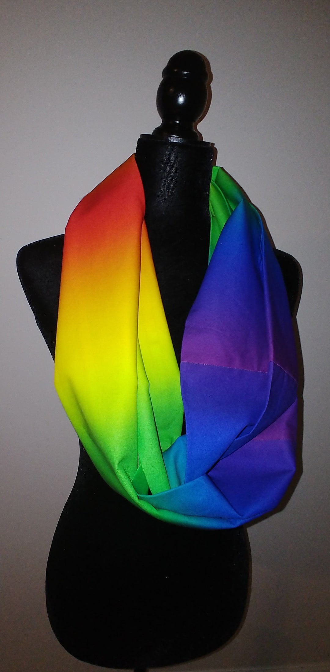 Rainbow Scarves, Pride Accessories, Super Vibrant Scarves, Gay Pride ...