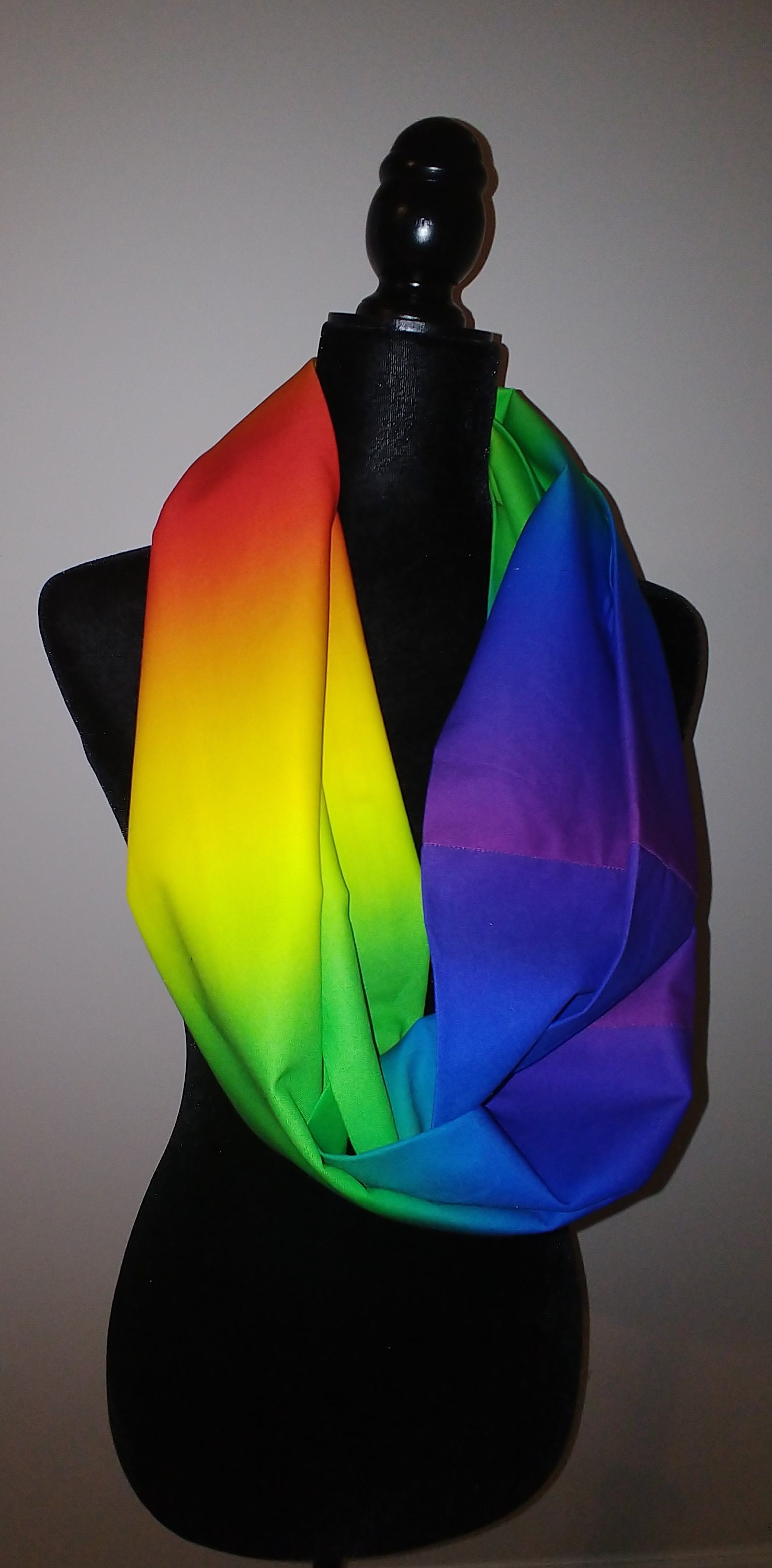Rainbow Scarves, Pride Accessories, Super Vibrant Scarves, Gay Pride ...