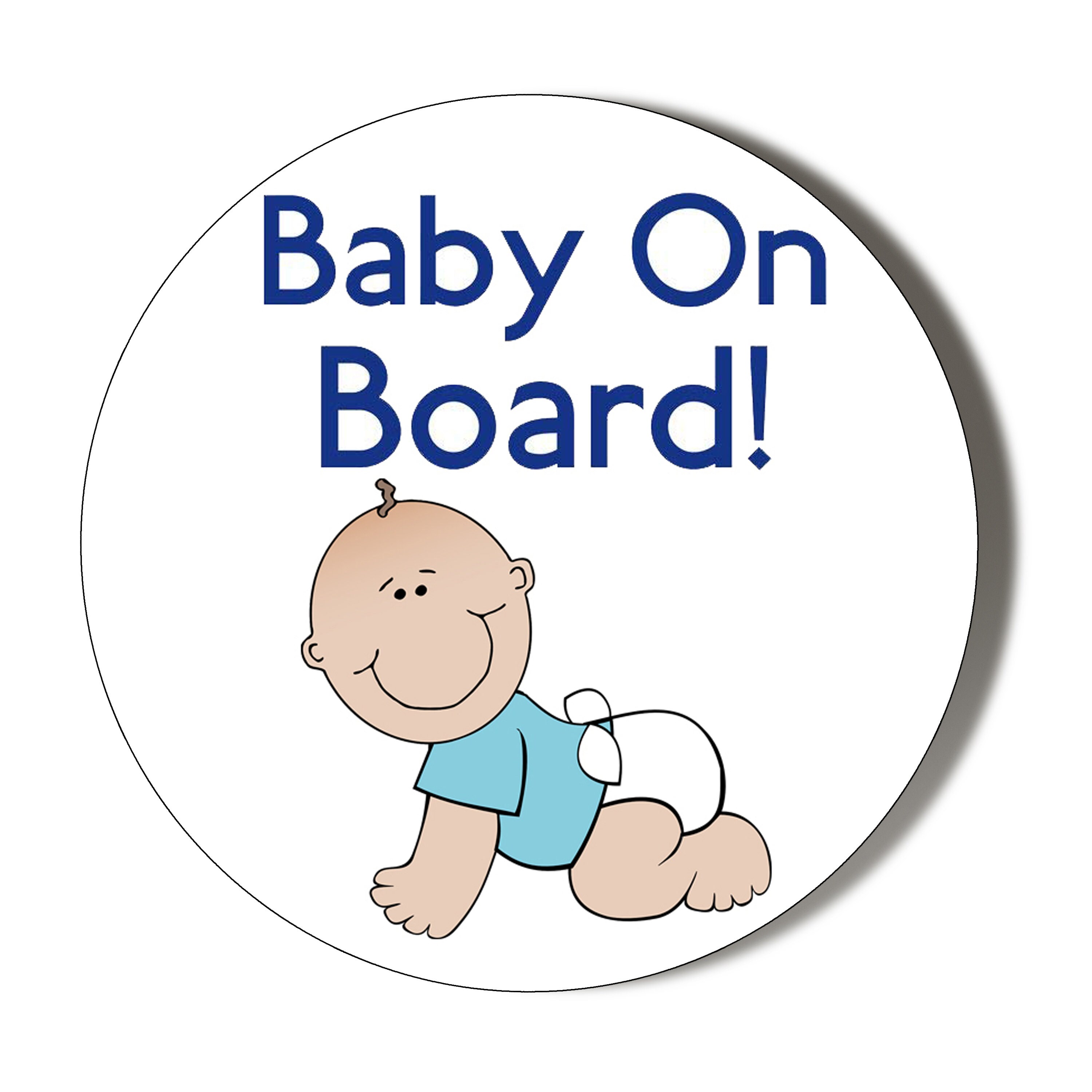 BABY ON BOARD Boy Button Badge 4 Various Sizes Available - Etsy UK
