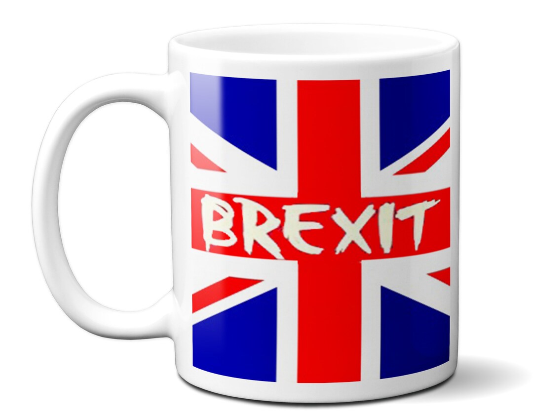 BREXIT Union Jack 2 Various Sizes Available Heavy Ceramic - Etsy UK