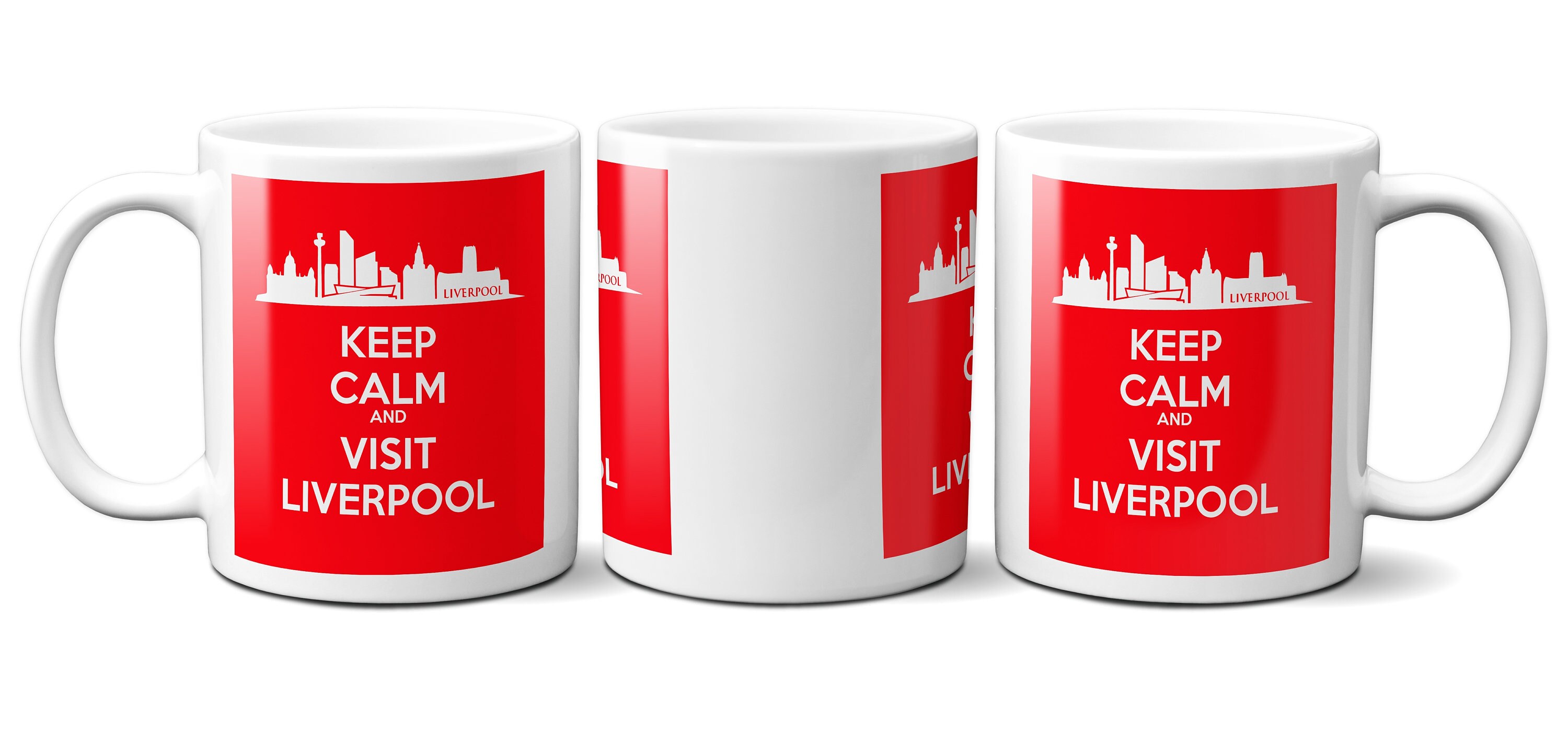 KEEP CALM and Visit Liverpool Heavy Ceramic Mug 2 Various Sizes ...