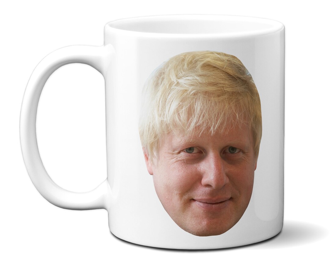 BORIS JOHNSON FACE Heavy Ceramic Mug 2 Various Sizes - Etsy