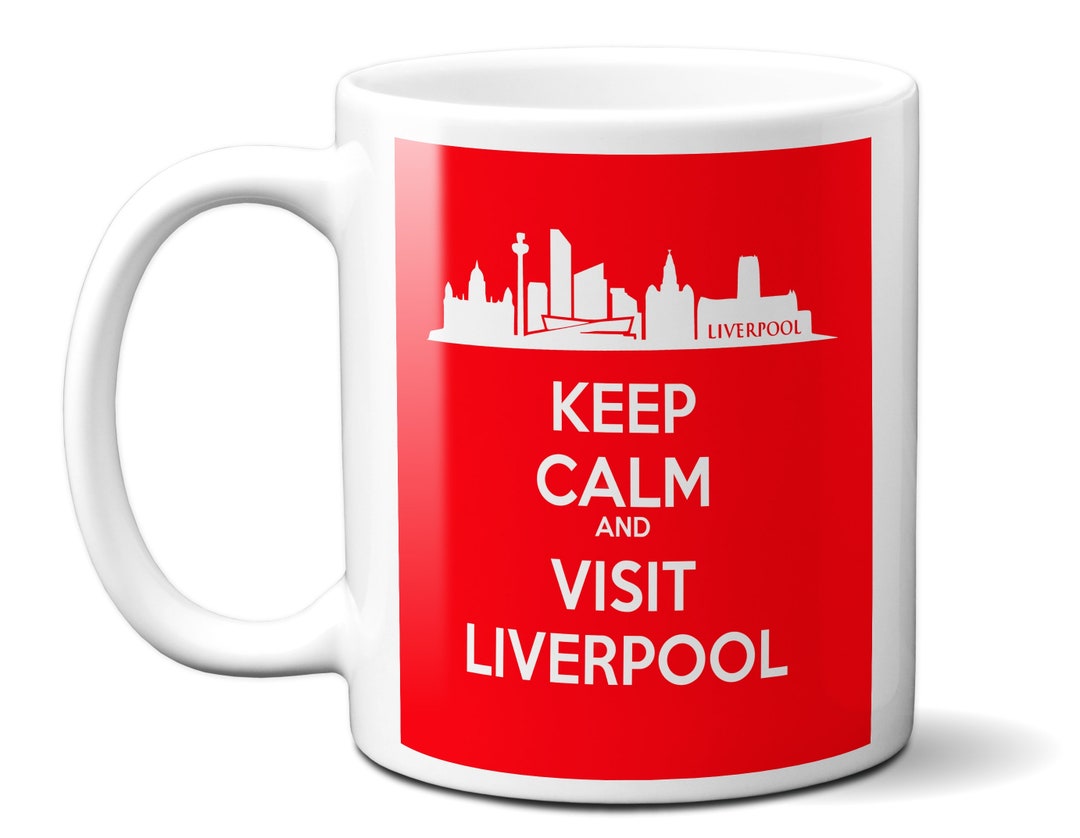 KEEP CALM and Visit Liverpool Heavy Ceramic Mug 2 Various Sizes ...