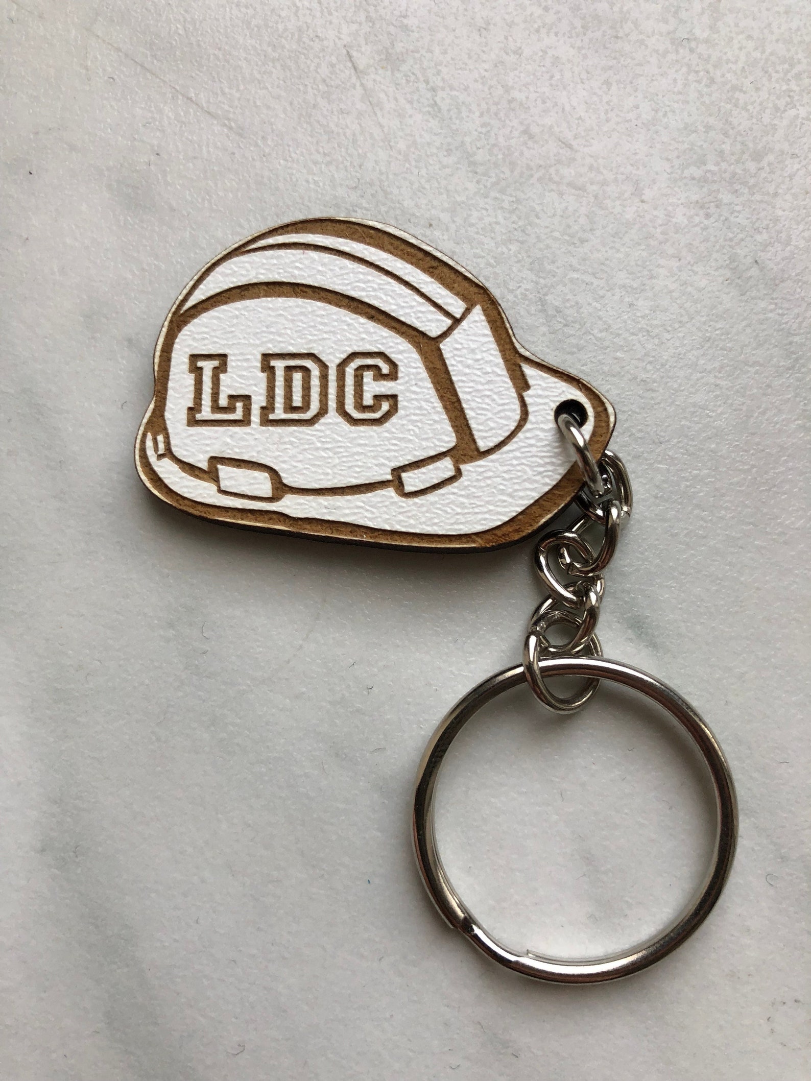 JW LDC Wood Keychain - Etsy