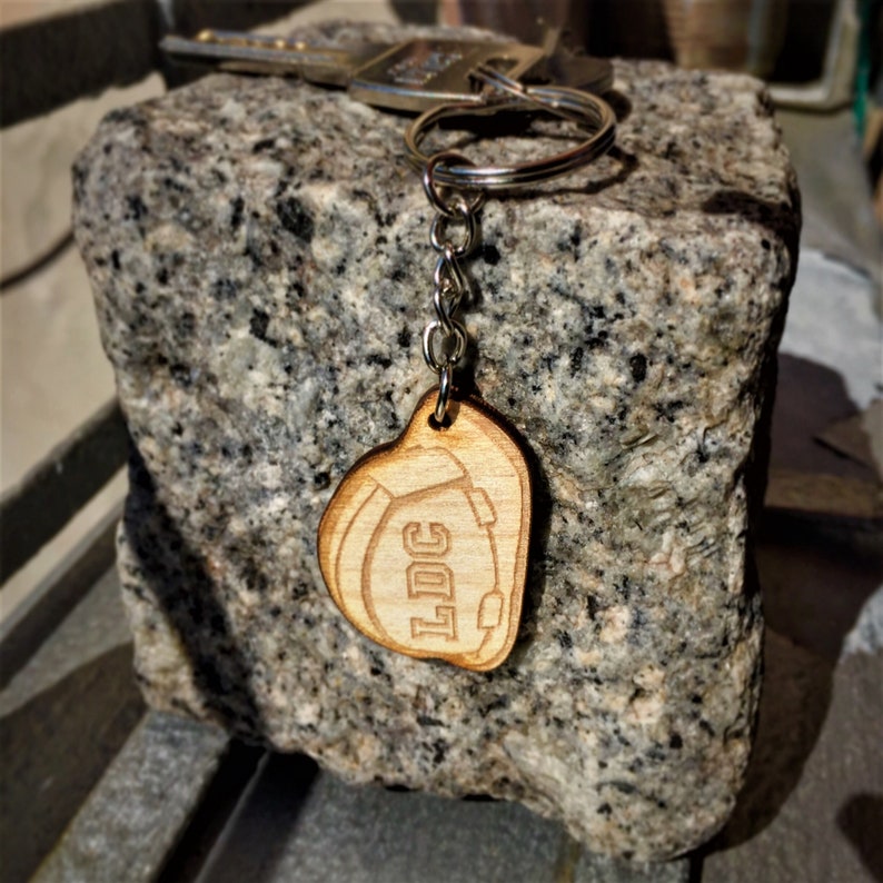 JW LDC Wood keychain | Etsy