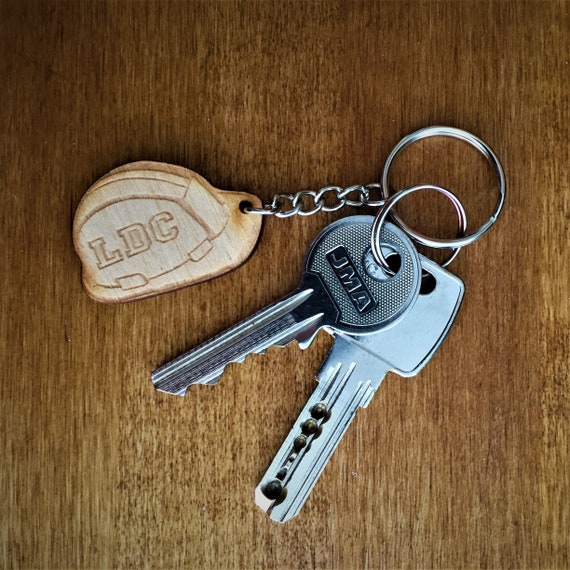 JW LDC Wood keychain | Etsy