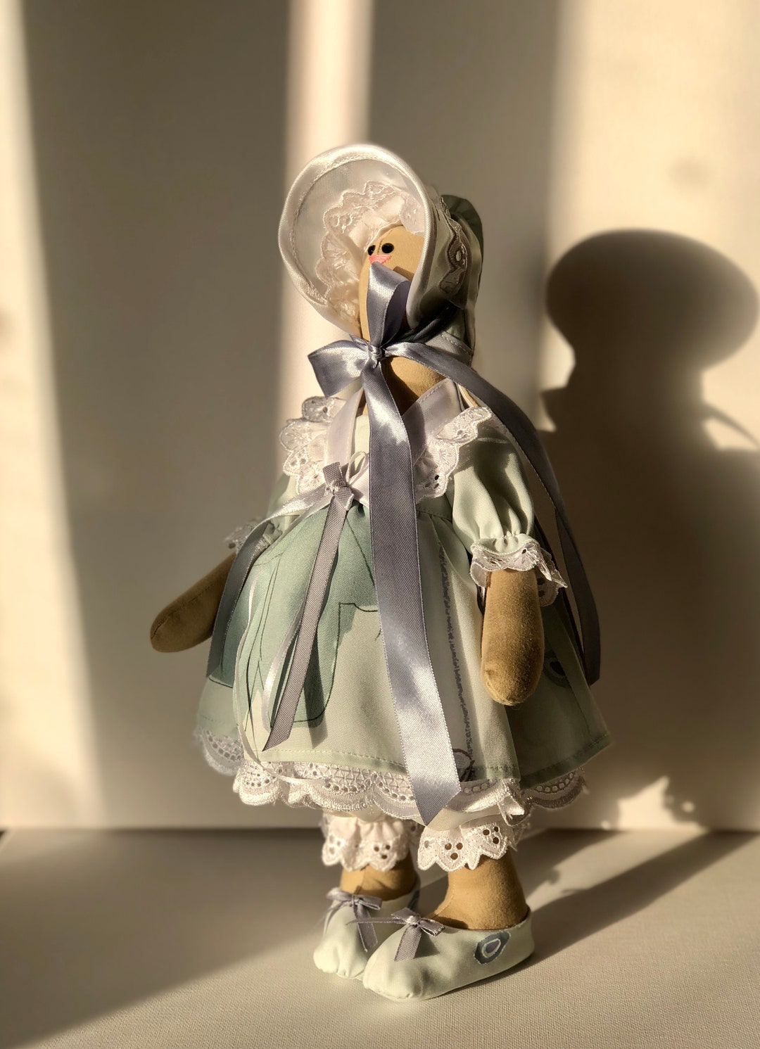 Handmade Tilda Interior Toy Blue - Etsy